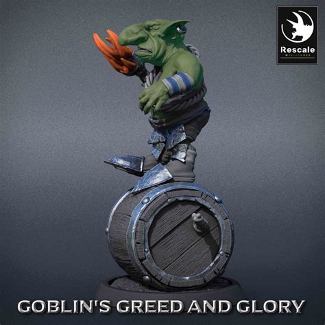 3d Printable Pack Goblin Sapper By Rescale Miniatures