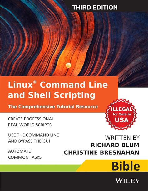 Buy Linux Command Line And Shell Scripting Bible 3ed Book Online At Low Prices In India Linux