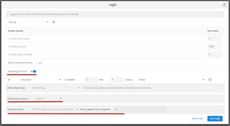Section Based Scoring Questionpro Help Document