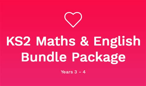 Ks2 Maths And English Y3 4