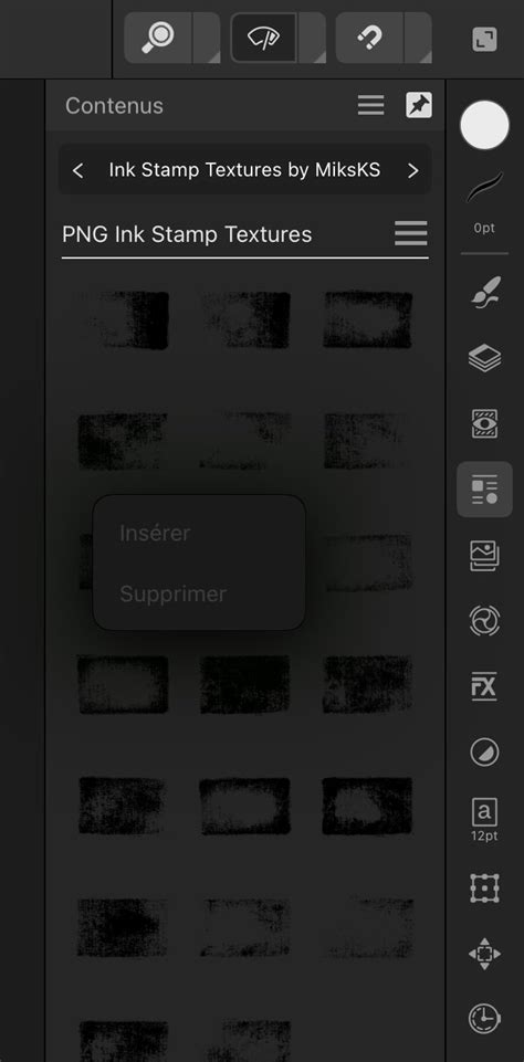 V2 Designer Adding Textures Paper Inserts Unavailable IPad Questions Affinity Forum