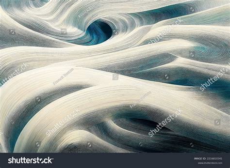 3d Rendering Swirling Black White Background Stock Illustration 2216810341 Shutterstock