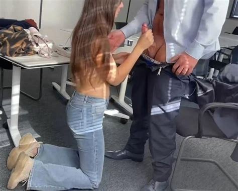 French Wife Cheating With Banker In His Office