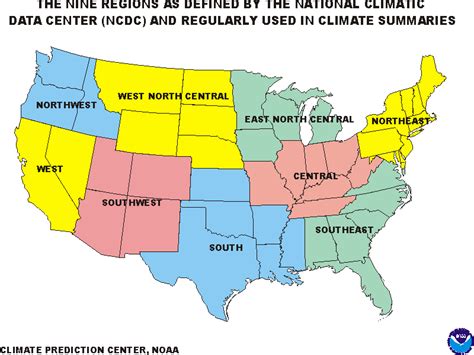 Climate Prediction Center Monitoring And Data Regional Climate Maps Usa