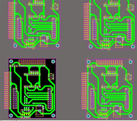 Msp4305529单片机扩展板pcb工程文件 Altium Designer