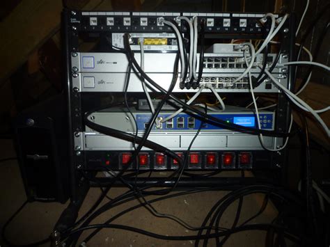 Rack Mounting The Network Equipment My Home Improvements
