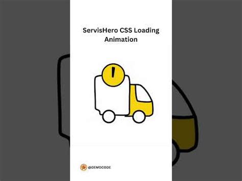 ServisHero CSS Loading Animation | Demo Coding