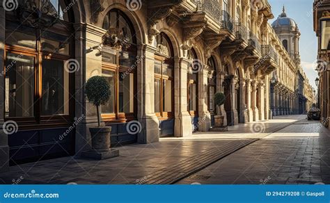 Historical City Architecture Featuring Ancient Monuments And Timeless Structures Generative Ai