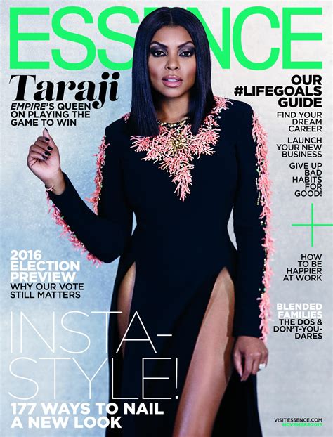 Taraji P Henson Owns The November Cover Of Essence Magazine [site