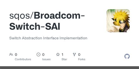 Github Sqos Broadcom Switch Sai Switch Abstraction Interface Implementation