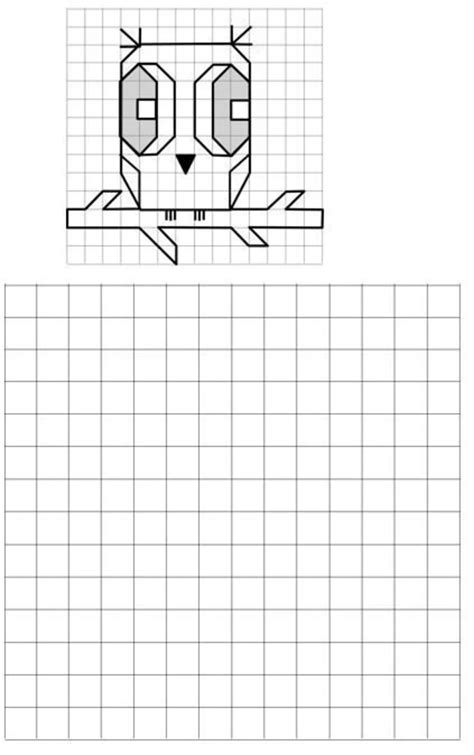 Рисунки поэтапно по клеточкам в тетради