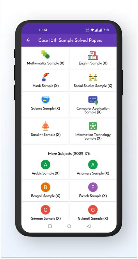 Class 10 Cbse Board Solved Papers Sample Papers Apk For Android Download