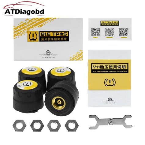 ღbest Quality Sensors Bluetooth 40bes Ble Tpms Low Energy Car External