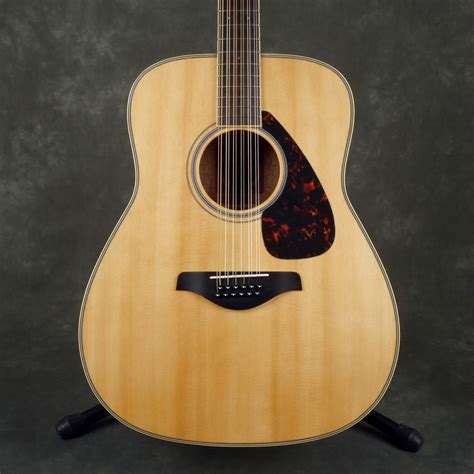 Yamaha Fg720s 12 12 String Acoustic Guitar Natural 2nd Hand Rich