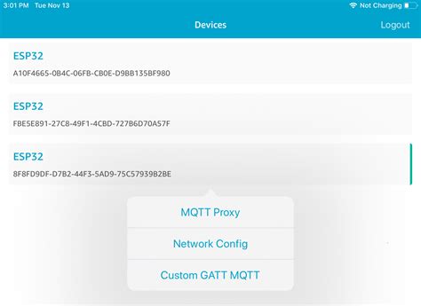 Applicazioni Demo Bluetooth Low Energy Freertos