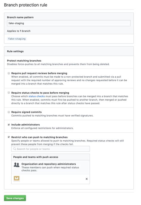 Git How Do I Allow Just 1 User To Push To A Branch In Github Stack