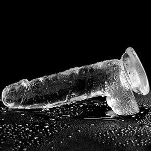7 3inch Clear Thick Realistic Dildos Long Lifelike Adult