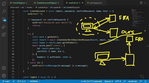 50 Making Requests With Auth Tokens Full Stack React Development Youtube