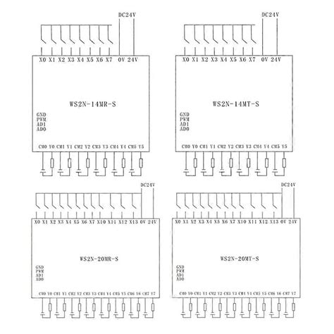 Portable Plc Industrial Control Board Programmable Logic Controller