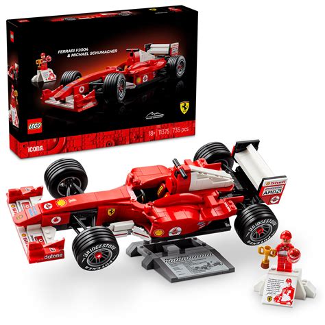 Das Neue Lego Icons Set 11375 Ferrari F2004 And Michael Schumacher Aus