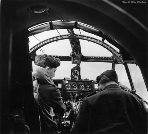 Lockheed Hudson Cockpit May 1942 World War Photos