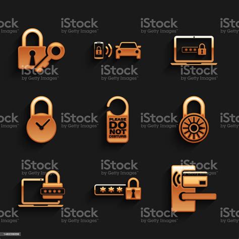 Set Please Do Not Disturb Password Protection Digital Door Lock With Wireless Safe Combination