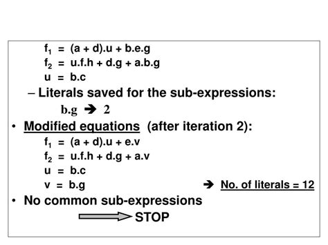 Ppt Two Level And Multi Level Minimization Powerpoint Presentation Free Download Id809403