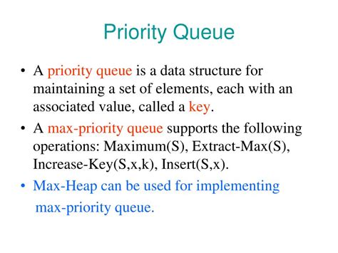 Ppt Lecture Priority Queue Powerpoint Presentation Free Download Id5176518