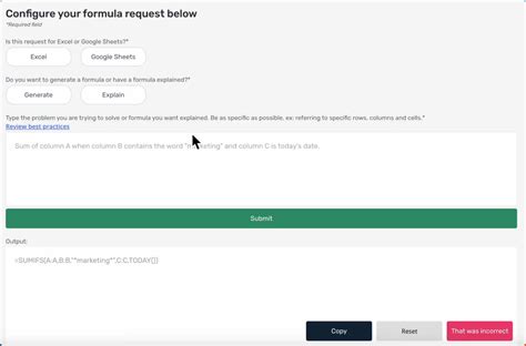 Excel Formula Bot Excel Formula Bot Translate Text Instructions To Excel Or Google Sheets