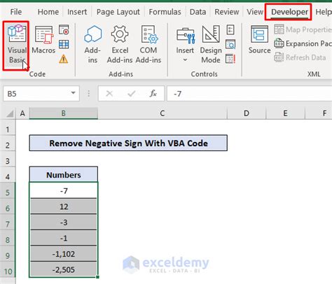 How To Remove Negative Sign In Excel Methods ExcelDemy