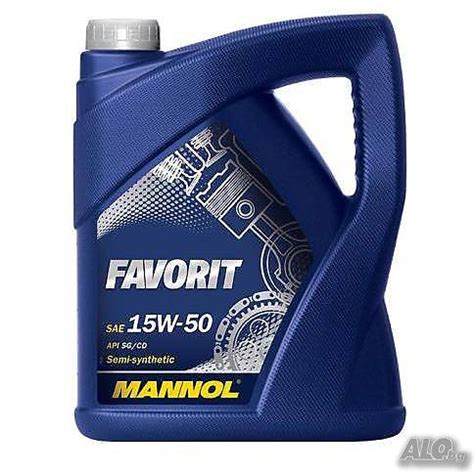 Mannol 15W50 Favorit 5l / Масло Манол Фаворит 15В50 5л Масла, греси ...