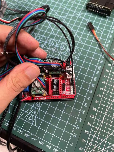 Snam1 Arduino Uno 配合cnc扩展板线路连接 还不错创客商城