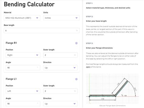 Guide To Calculating Bend Allowance And Bend Deduction SendCutSend