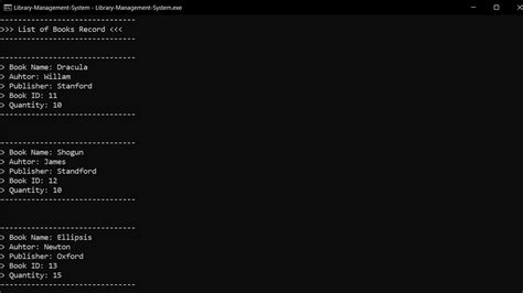 Github Alkaison Library Management System A Library Management System Coded In C To Improve