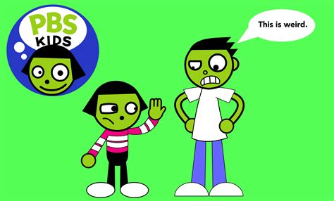 Pbsk Digital Art Dash And Dot With Outlines By Tn1608 On Deviantart