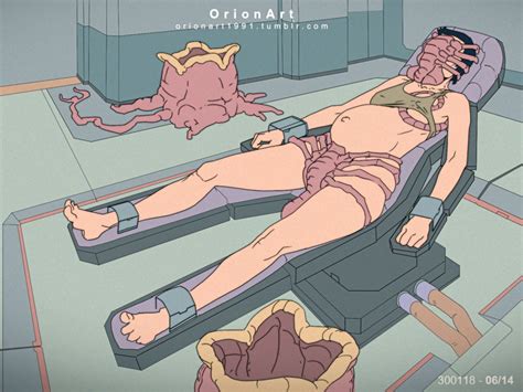 Rule 34 2018 Alien Alien Franchise Artist Name Belly Bulge Belly