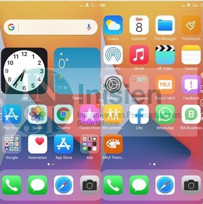 Tema Xiaomi IOS X Pro Mtz Theme Mirip Iphone Anyabila Ios Iphone Iphone