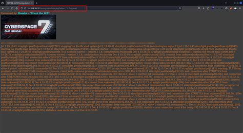 lfi via smtp log poisoning after some web enum i got a parameter