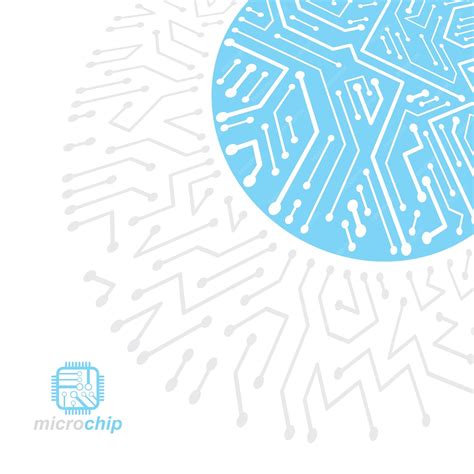 Premium Vector Futuristic Cybernetic Scheme Vector Motherboard