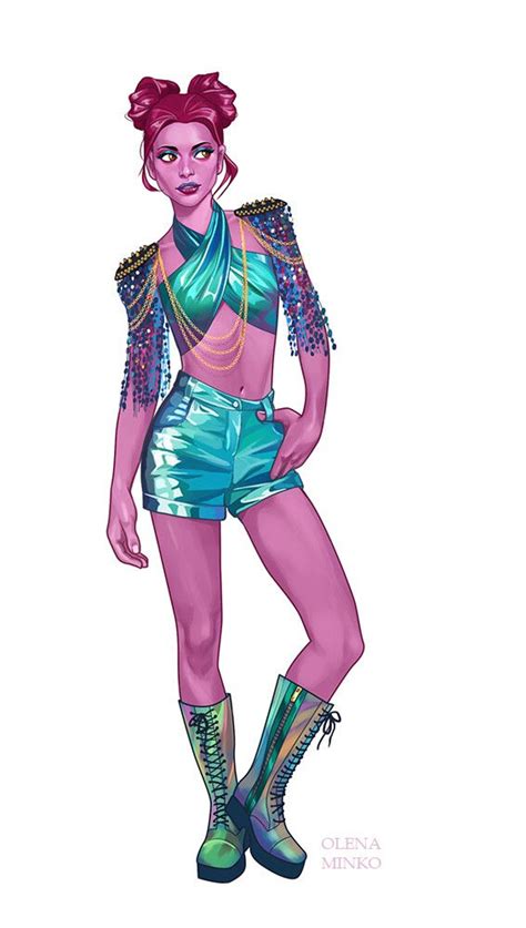 Character By Olena Minko Scrolller