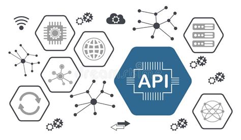Concept Of Api Stock Illustration Illustration Of Application