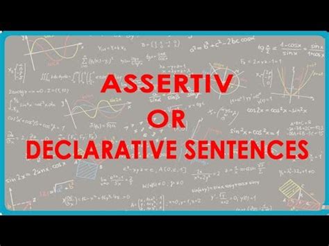 Assertive Sentence