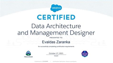 Evaldas Zaranka On Linkedin Salesforce Trailhead