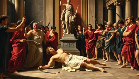 “the Assassination Of Julius Caesar The Moment The Roman Republic