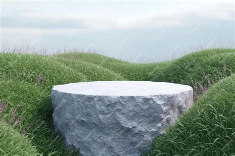 Premium Photo 3d Render Platform And Natural Podium Background On The Mountain Grass Field Premium Photo 3d Render Platform And Natural Podium Background On The Mountain Grass Field