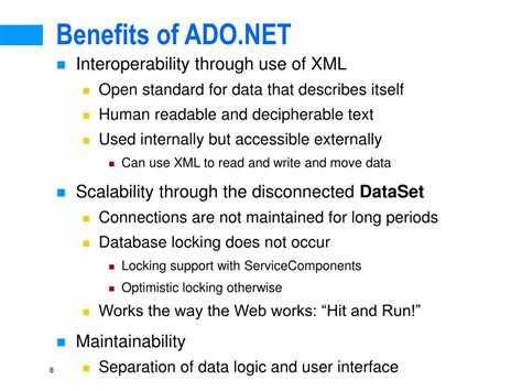 Ppt Introduction To Ado Net Powerpoint Presentation Free Download Id