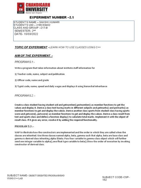 C Exp 21 Pdf Class Computer Programming Method Computer Programming