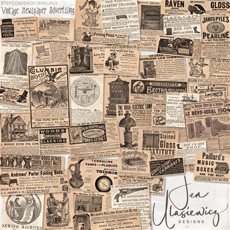 Old Newspaper Collage