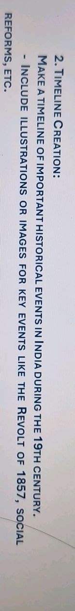 2 Timeline Creation Make A Timeline Of Studyx