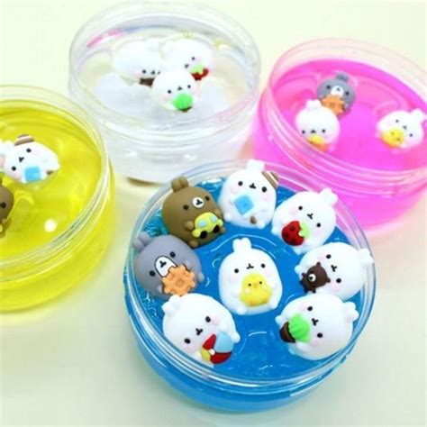 Erum 슬라임 몰랑이슬라임 피규어세트 촉감놀이 액체괴물 핫트랙스